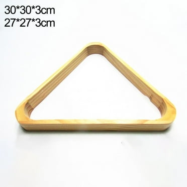 Viper Billiard/Pool Triangle Ball Rack, Wood - Walmart.com