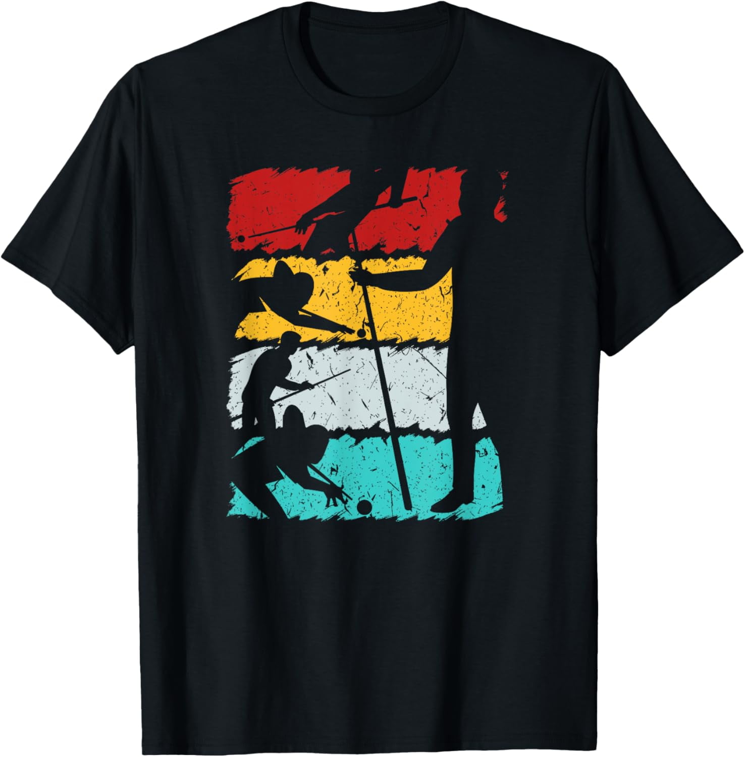 Billiards 8 Ball Retro Design for Pool Player Vintage T-Shirt - Walmart.com