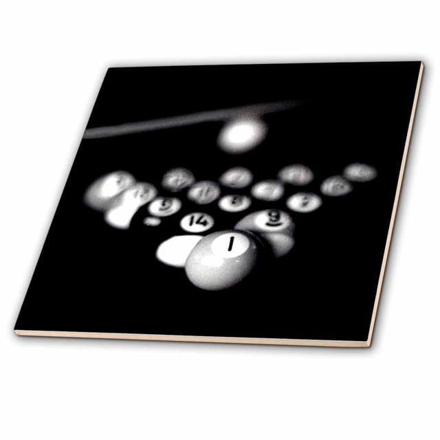 3dRose, Billiards Pool, 4 Inch Ceramic Tile - Walmart Business Supplies