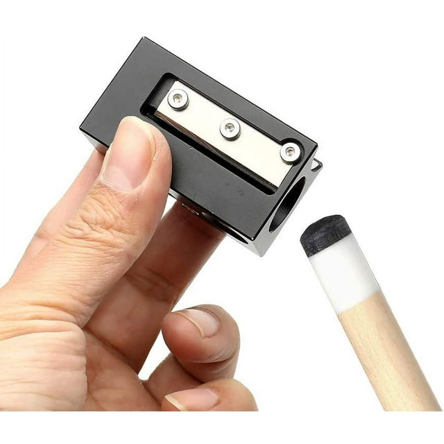Heldig Billiards Pool Cue Tip Repair Tool Billiard Cue Accessories Trimmer/Burnisher/Shaper ...
