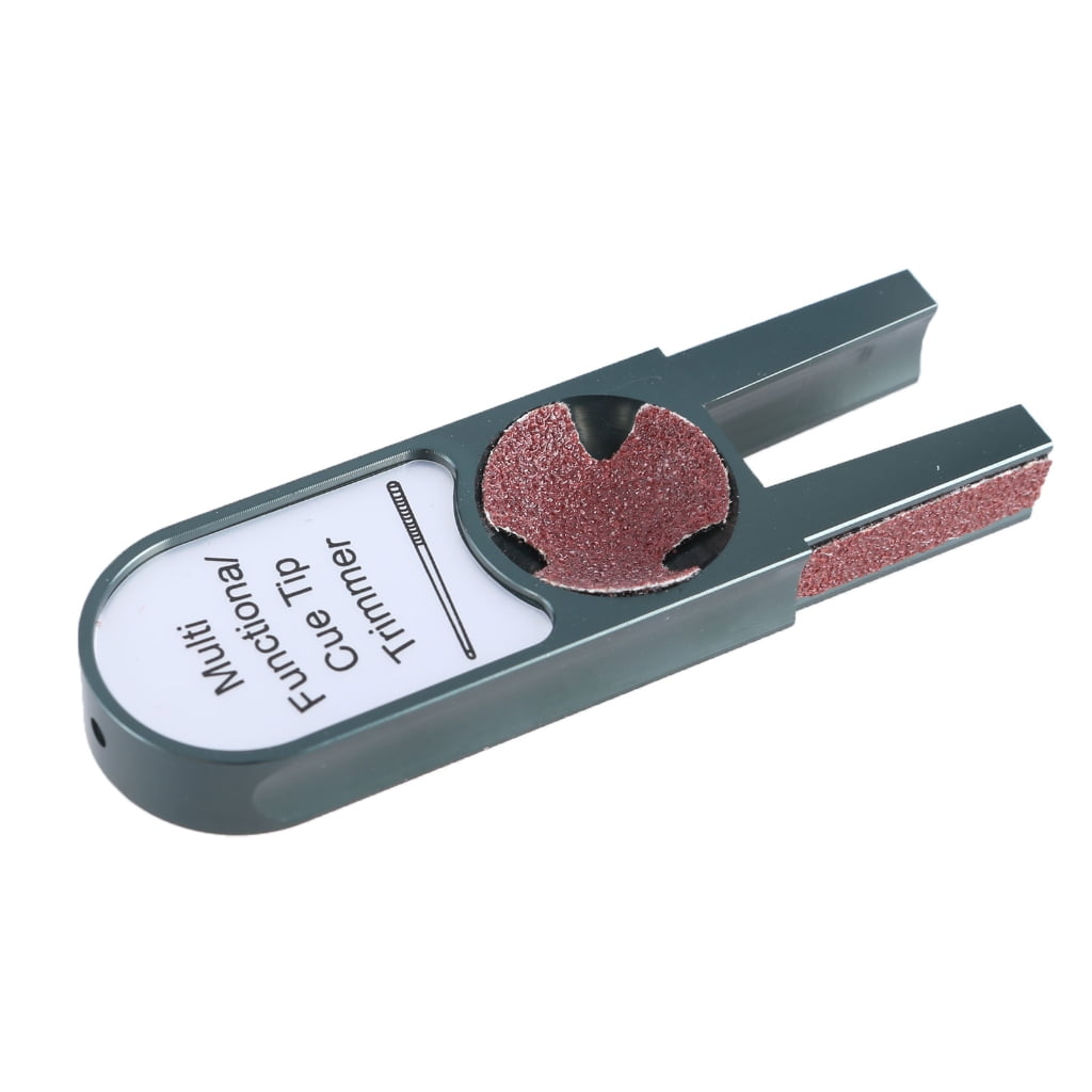 Billiards Pool Cue Tip Shaper Cue Tip Scuffer Burnisher Cue Tip Sander ...