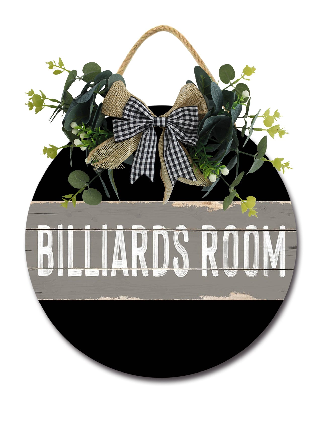 Billiards Room Sign Farmhouse Wood Sign Front Porch Decor Rustic Wooden ...