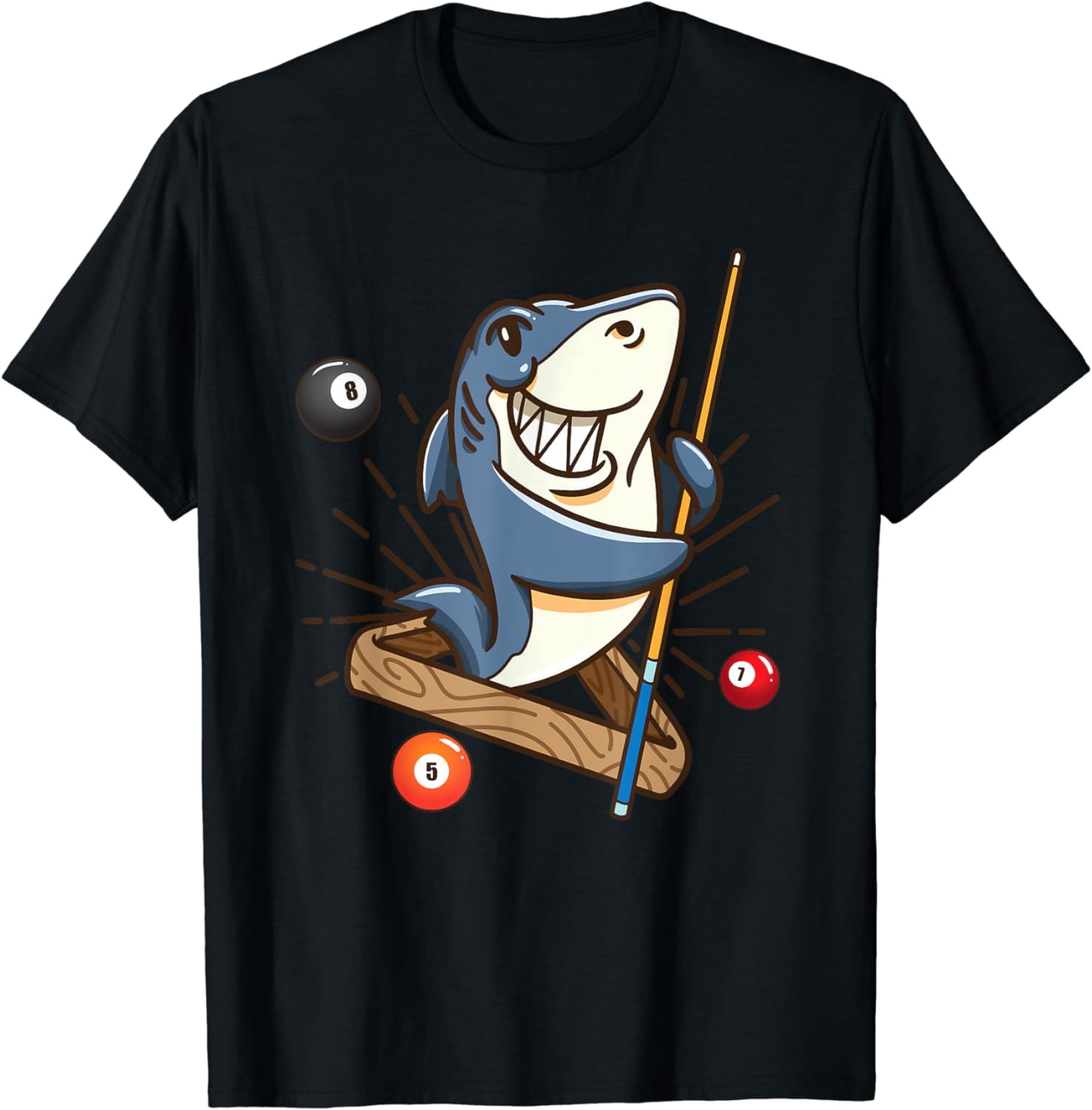 Billiards Shark Hustler Pool Shirts Girls Snooker Gifts T-Shirt ...