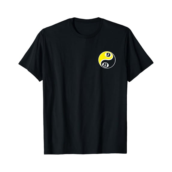 Billiards T-Shirt Pool Shirt 8 Ball 9 Ball Skull Tee - Walmart.com