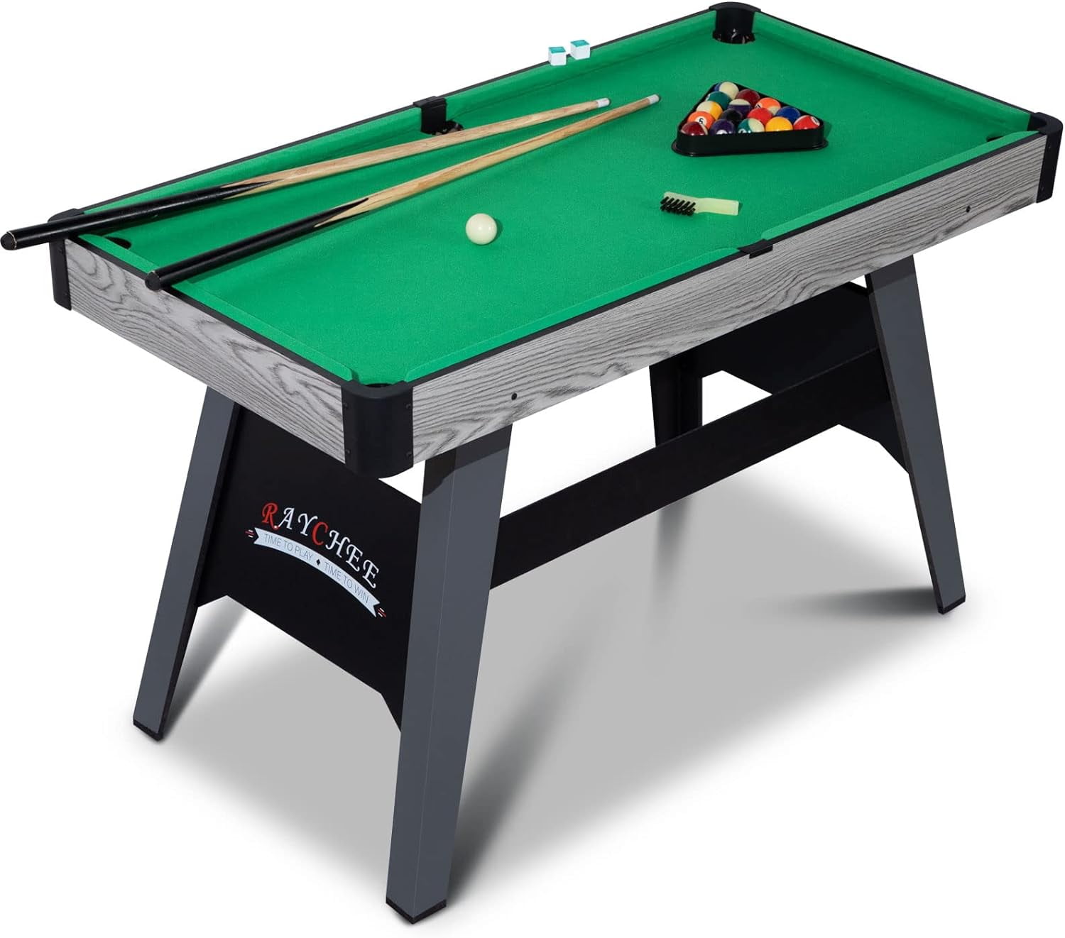 Billiards Table, Portable Pool Table for Kids and Adults, 4ft Indoor ...