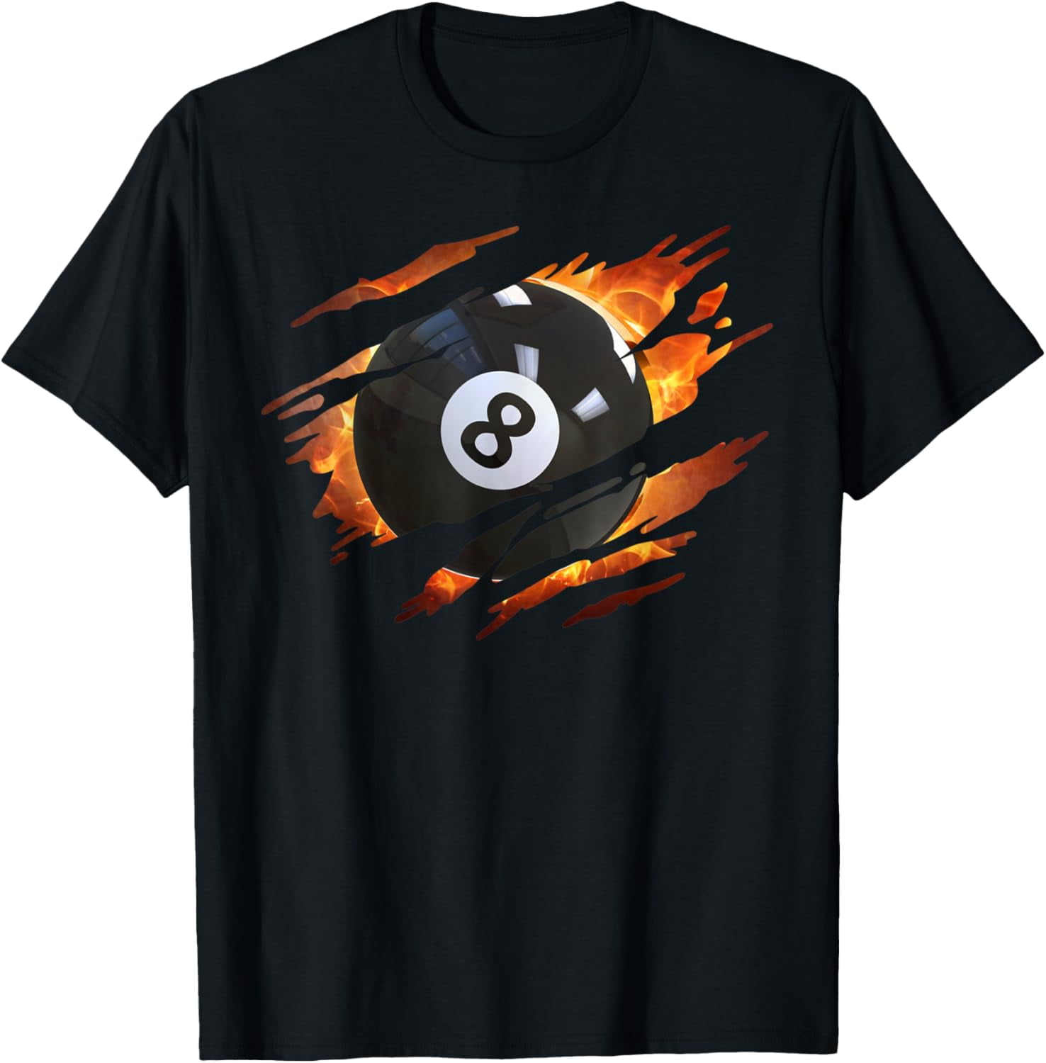 Billiards Tshirts Men 8 Ball Pool Tshirts Pool League T-Shirt - Walmart.com