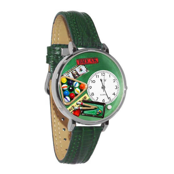 Billiards Watch in Silver (Large) - Walmart.com