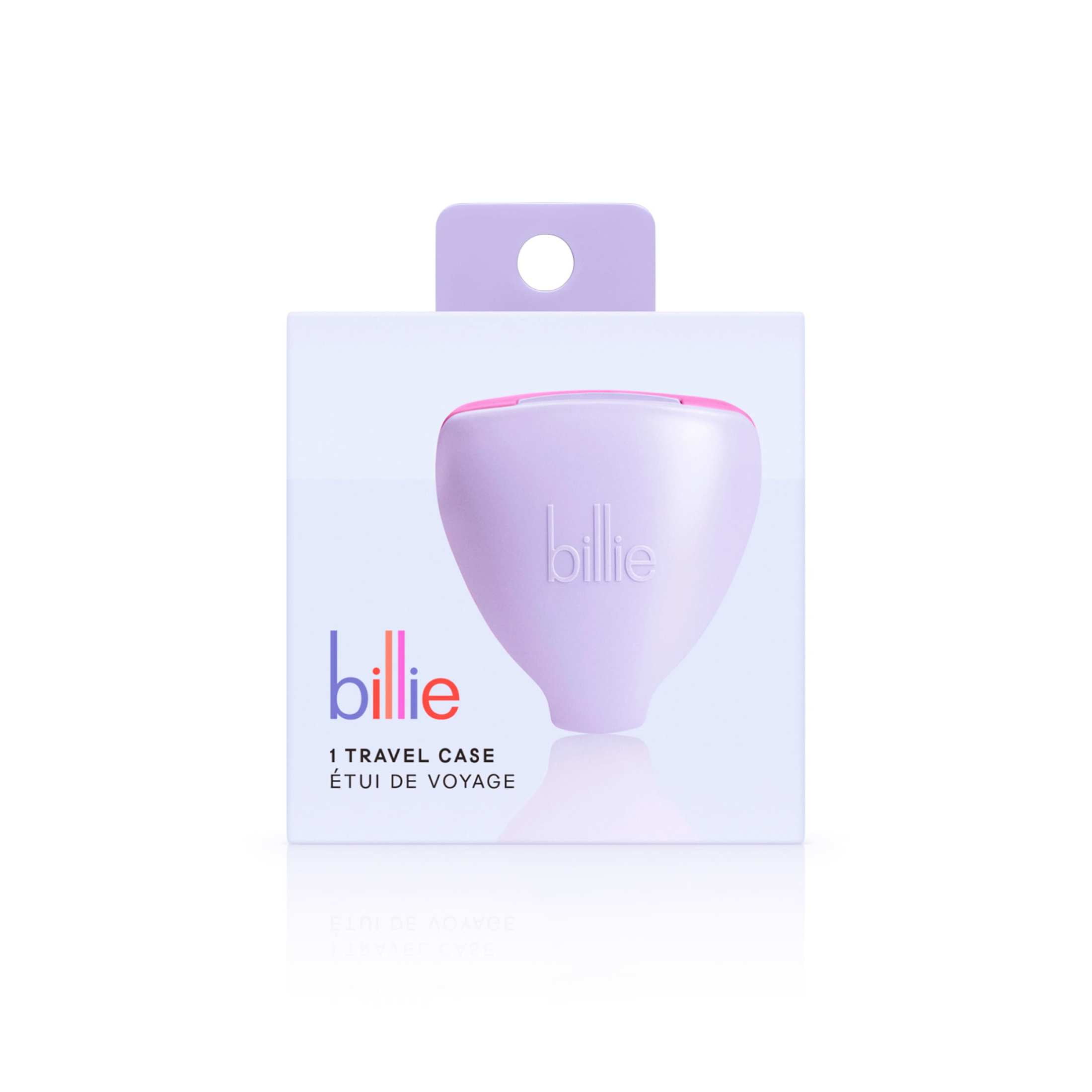 Billie Beauty 5-Blade Women's Razor with Travel Case, Lilac, Suitable ...