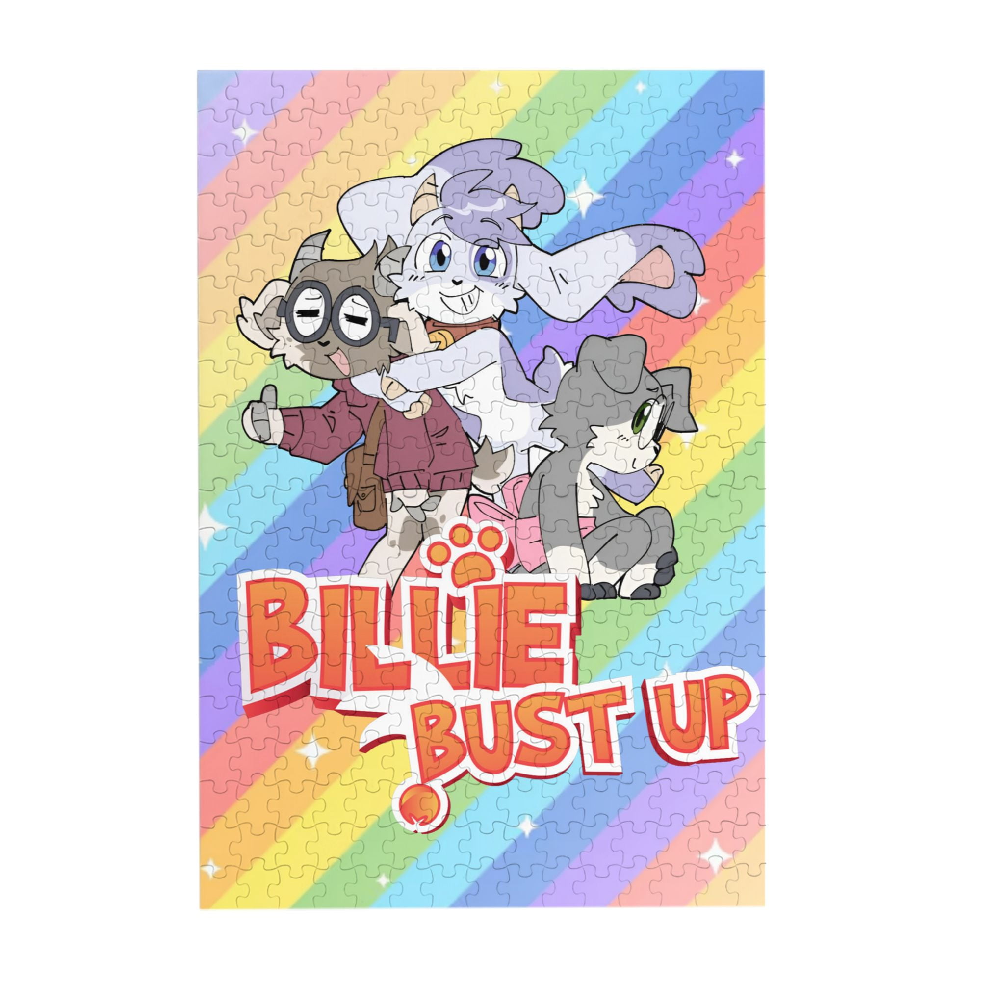 Billie Bust Up 300 Piece Puzzles , Wooden Jigsaw Puzzle, Home Decor ...