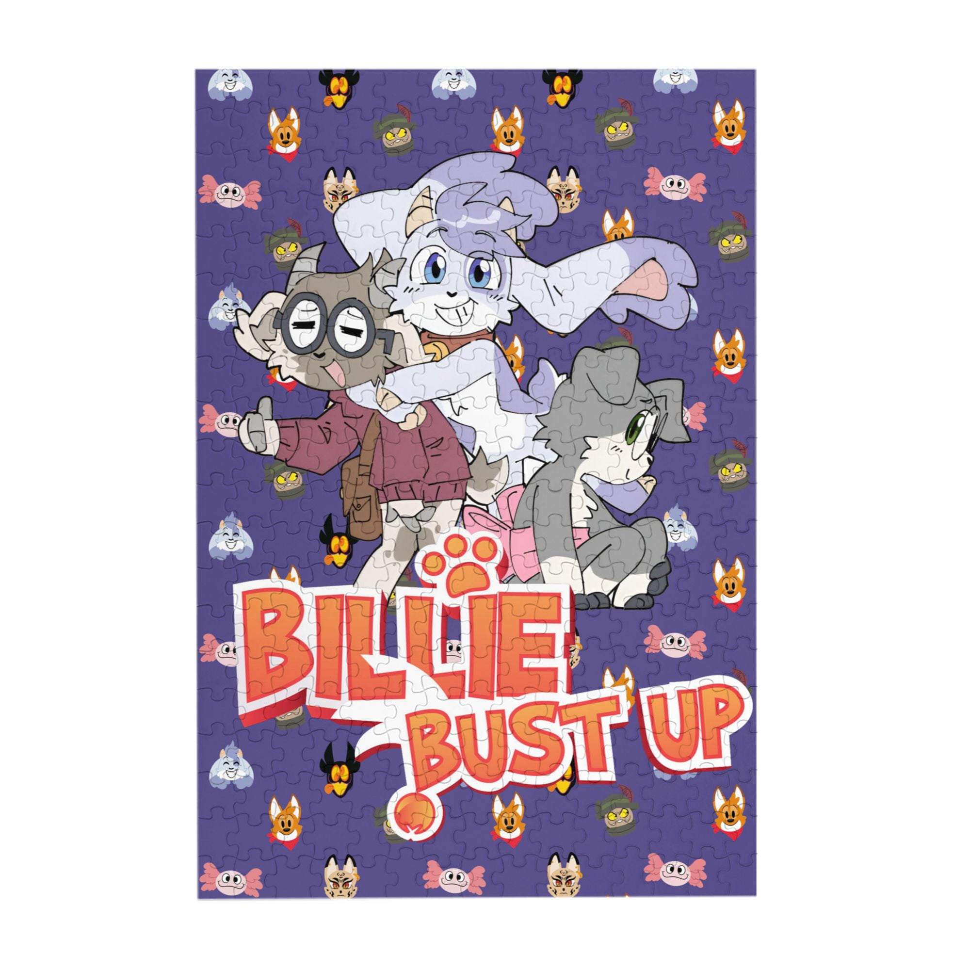 Billie Bust Up 300 Piece Puzzles , Wooden Jigsaw Puzzle, Home Decor ...