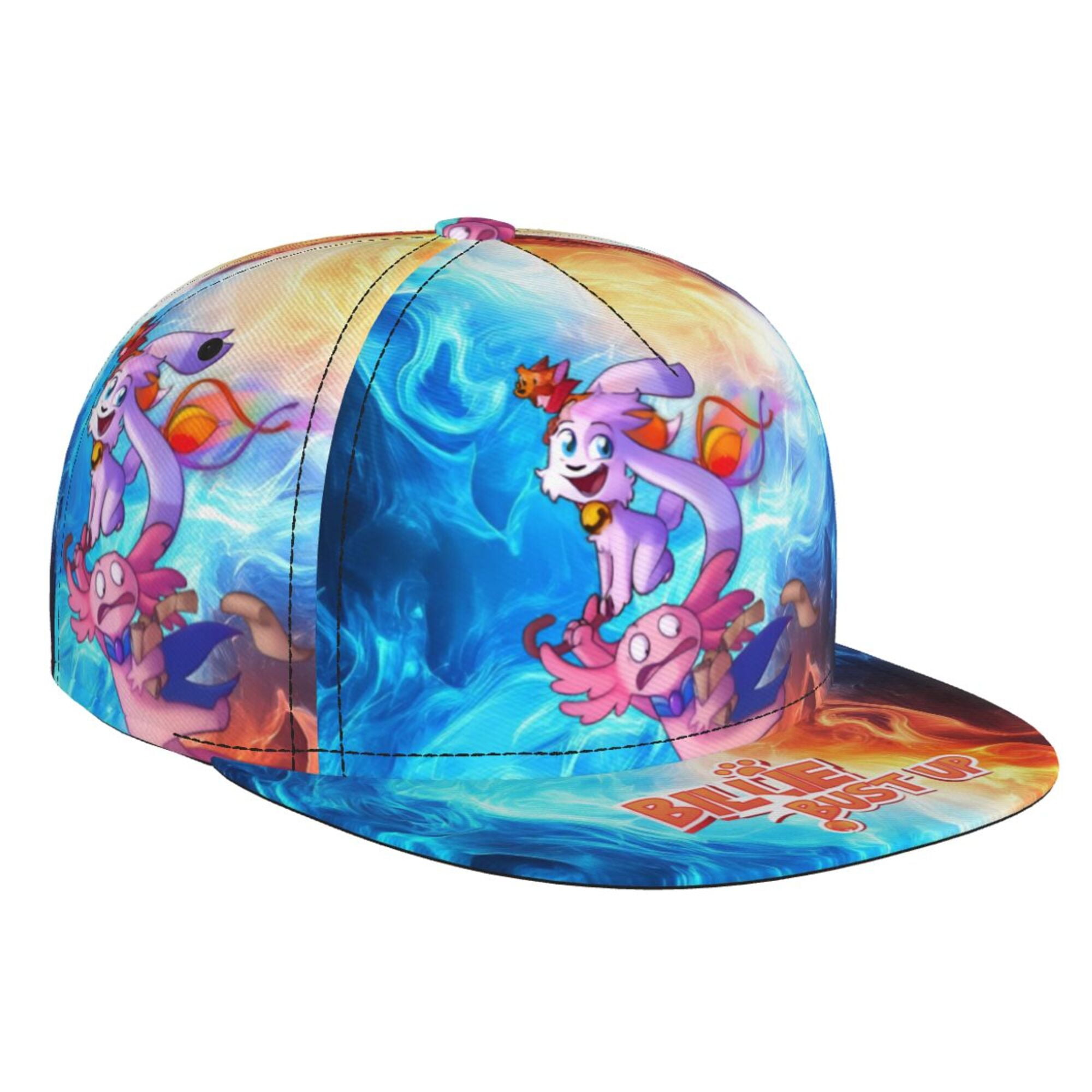 Billie Bust Up Baseball Cap For Men, Women & Kids, Classic Flat Brim ...