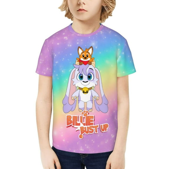 Billie Bust Up Kids T-Shirt 3d Printed Graphic T-Shirts Boys And Girls ...