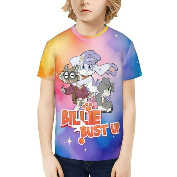 Billie Bust Up Kids T-Shirt 3d Printed Graphic T-Shirts Boys And Girls ...