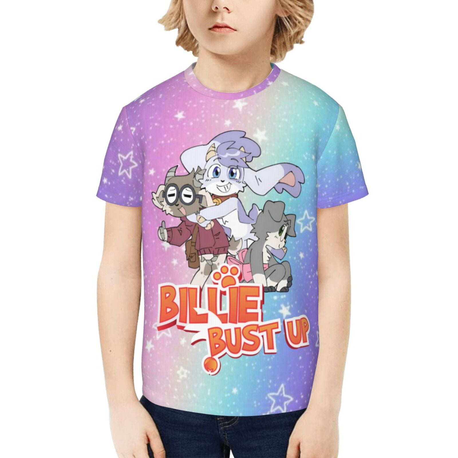 Billie Bust Up Kids T-Shirt 3d Printed Graphic T-Shirts Boys And Girls ...