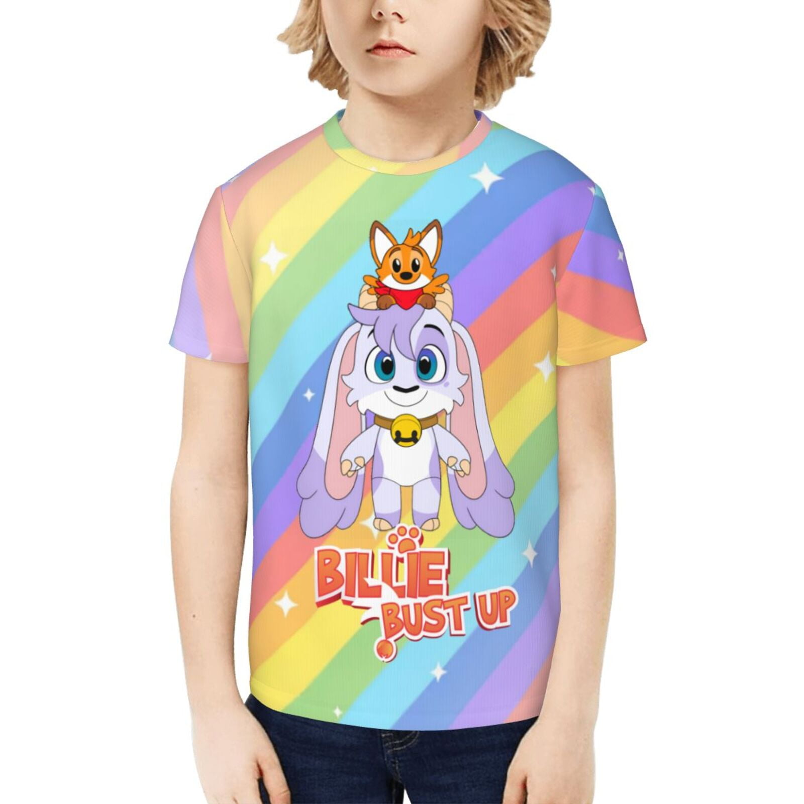 Billie Bust Up Kids T-Shirt 3d Printed Graphic T-Shirts Boys And Girls ...