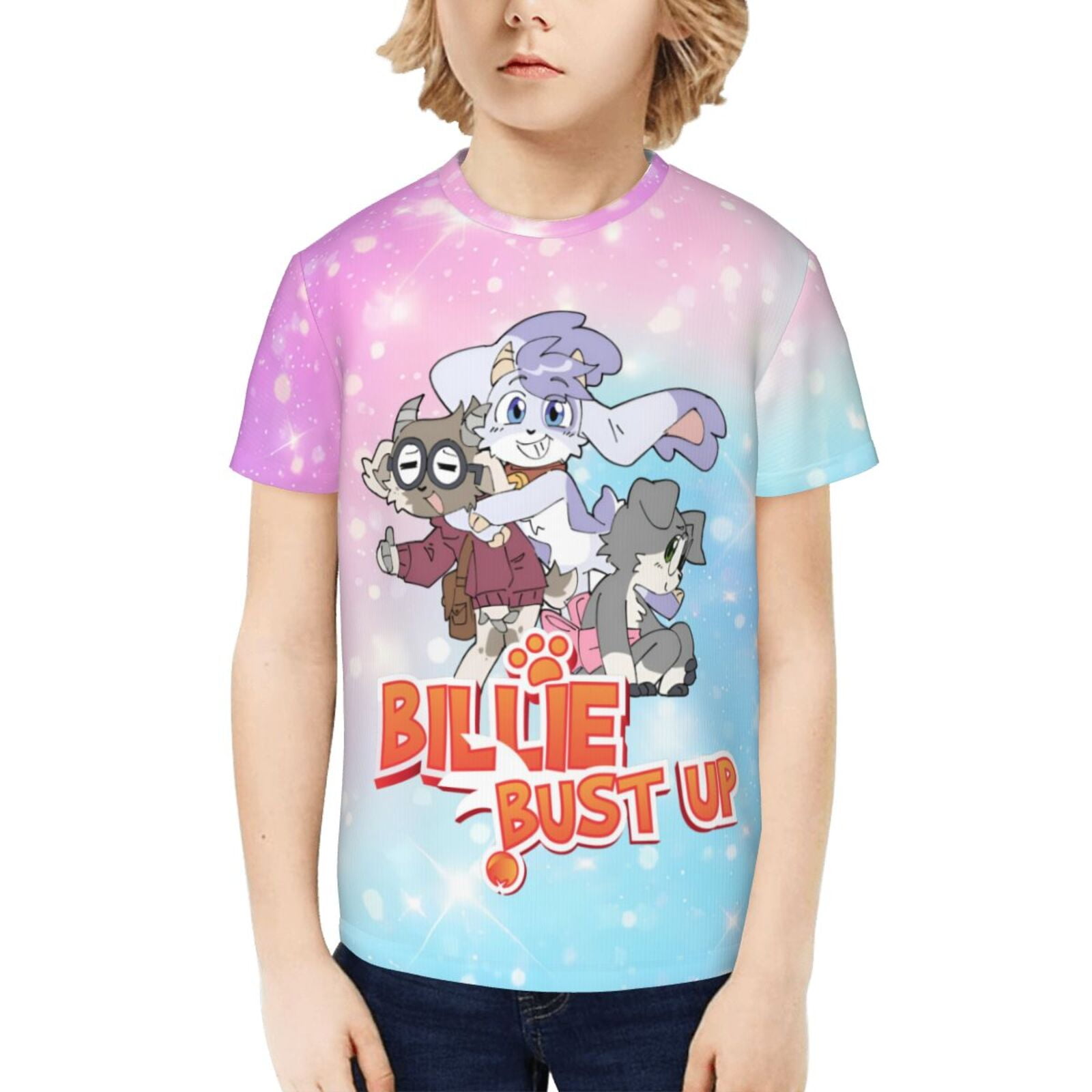 Billie Bust Up Kids T-Shirt 3d Printed Graphic T-Shirts Boys And Girls ...