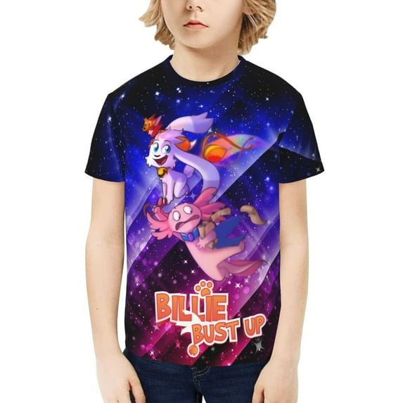 Billie Bust Up Kids T-Shirt 3d Printed Graphic T-Shirts Boys And Girls ...