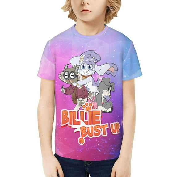 Billie Bust Up Kids T-Shirt 3d Printed Graphic T-Shirts Boys And Girls ...