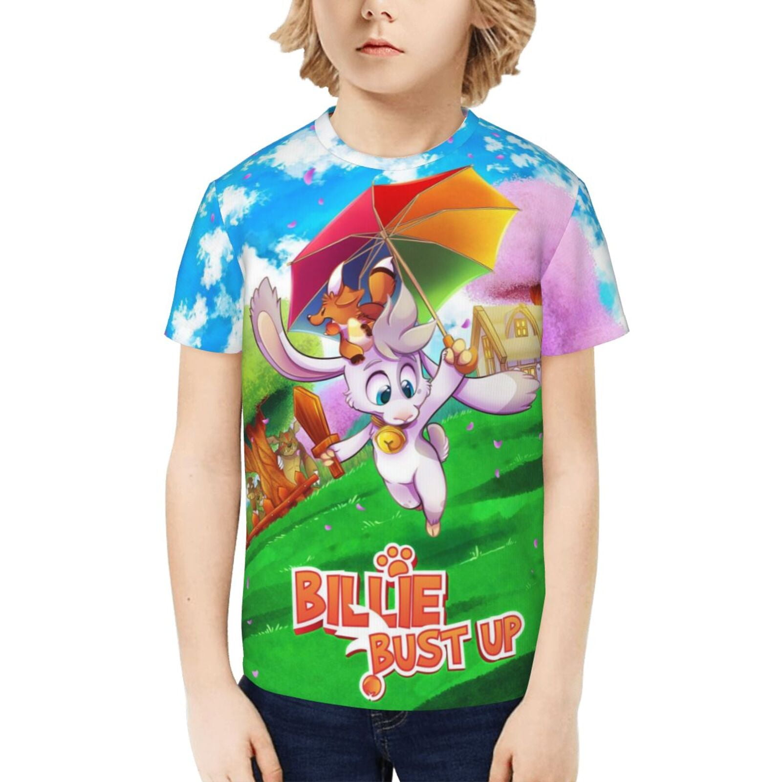 Billie Bust Up Kids T-Shirt 3d Printed Graphic T-Shirts Boys And Girls ...