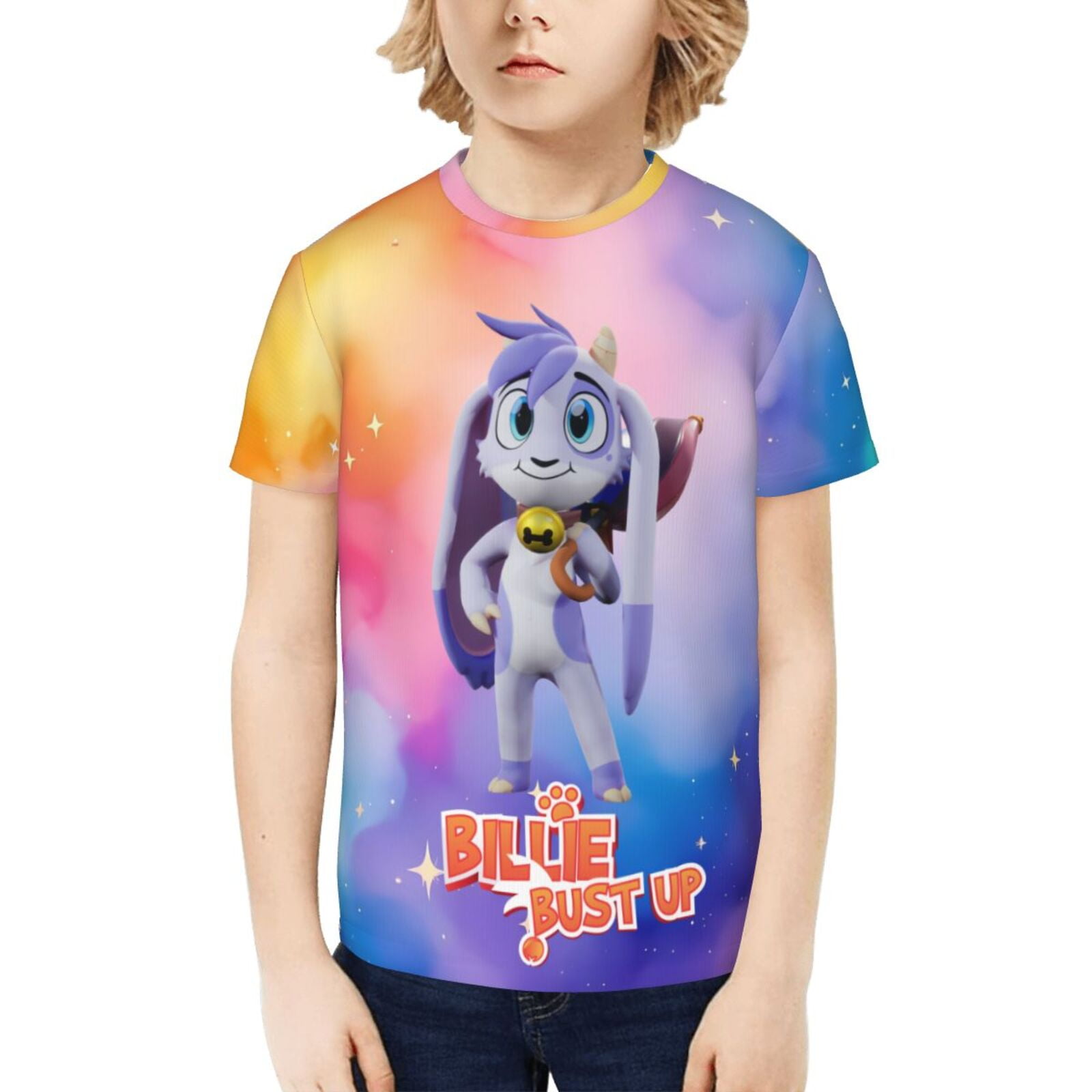 Billie Bust Up Kids T-Shirt 3d Printed Graphic T-Shirts Boys And Girls ...