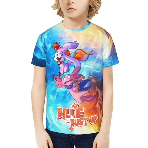 Billie Bust Up Kids T-Shirt 3d Printed Graphic T-Shirts Boys And Girls ...