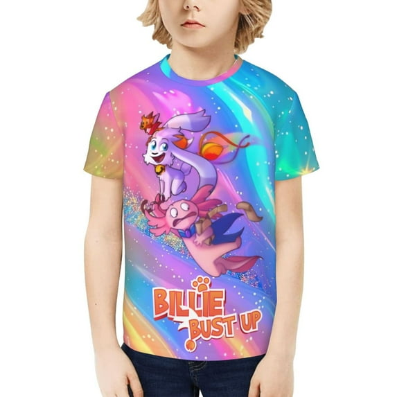 Billie Bust Up Kids T-Shirt 3d Printed Graphic T-Shirts Boys And Girls ...