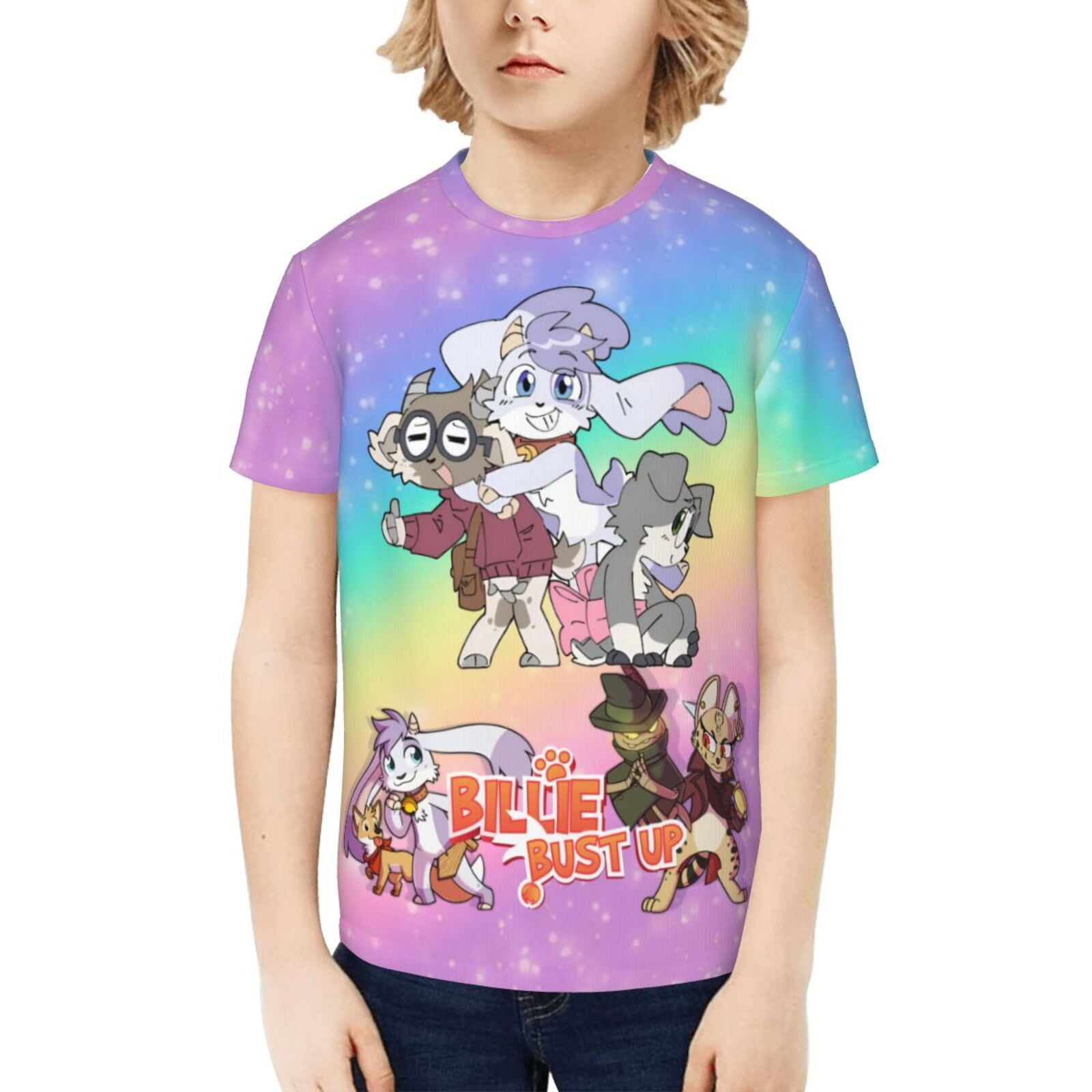 Billie Bust Up Kids T-Shirt 3d Printed Graphic T-Shirts Boys And Girls ...