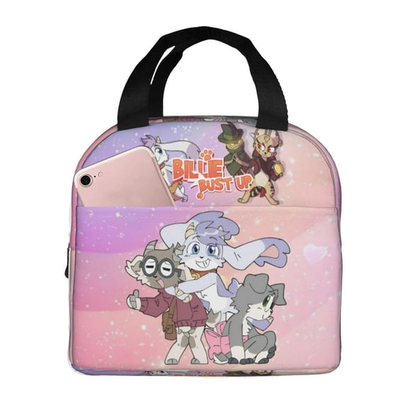 Billie Bust Up Lunch Bag Tote Bag Insulated Lunch Box Picnic Beach ...