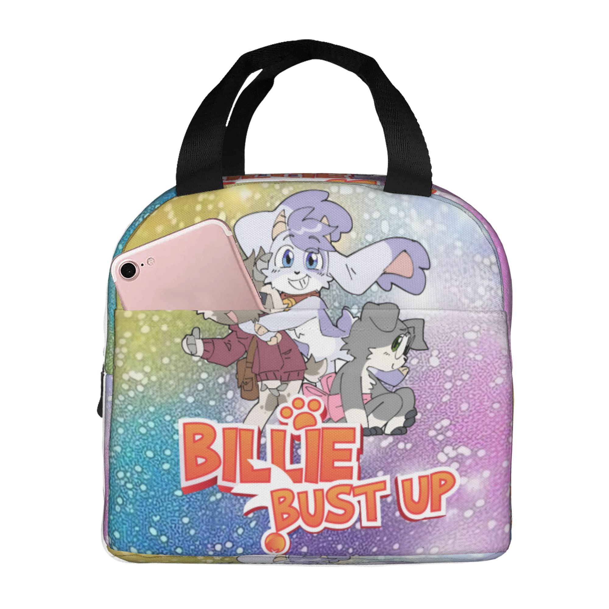 Billie Bust Up Lunch Bag Tote Bag Insulated Lunch Box Picnic Beach ...