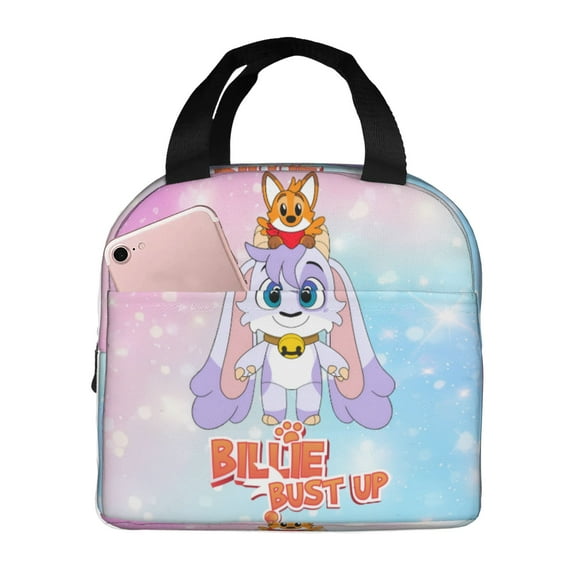 Billie Bust Up Lunch Bag Tote Bag Insulated Lunch Box Picnic Beach ...
