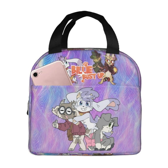 Billie Bust Up Lunch Bag Tote Bag Insulated Lunch Box Picnic Beach ...