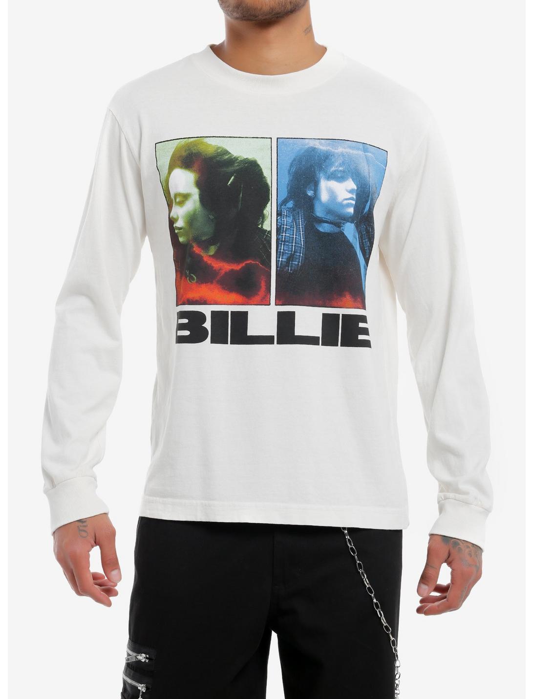 Billie Eilish Hit Me Hard And Soft Double Portrait Long-Sleeve Gift For ...