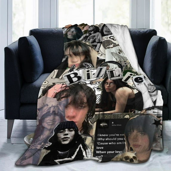 Billie Inspired Ultra-Soft Flannel Throw Blanket – Cozy, Comfortable ...