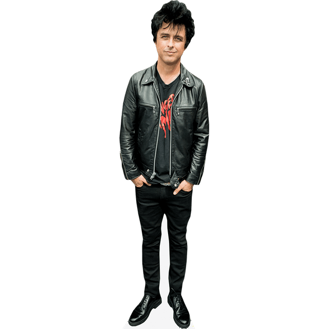 Billie Joe Armstrong (Leather Jacket) Lifesize Cardboard Cutout Standee ...