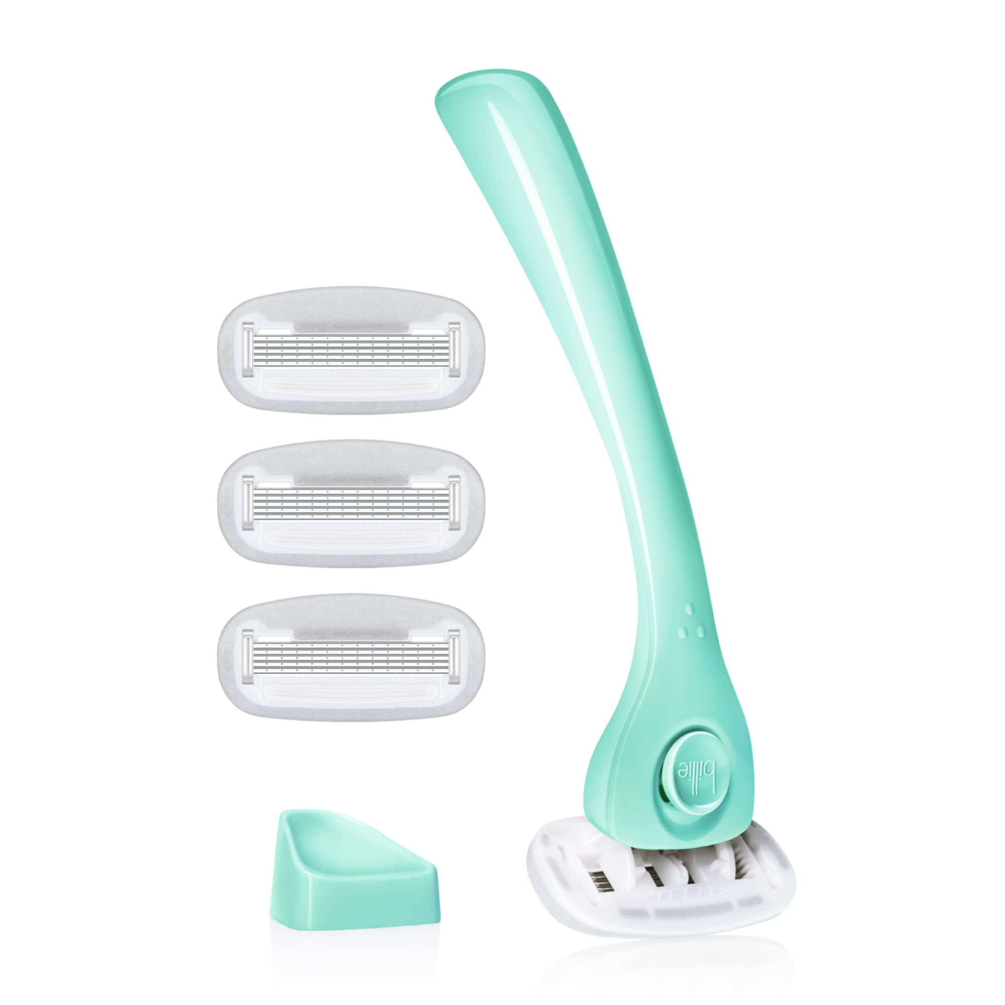 Billie Razors for Women Shave Kit - Razor + 4 x 5-Blade Razor Refills ...