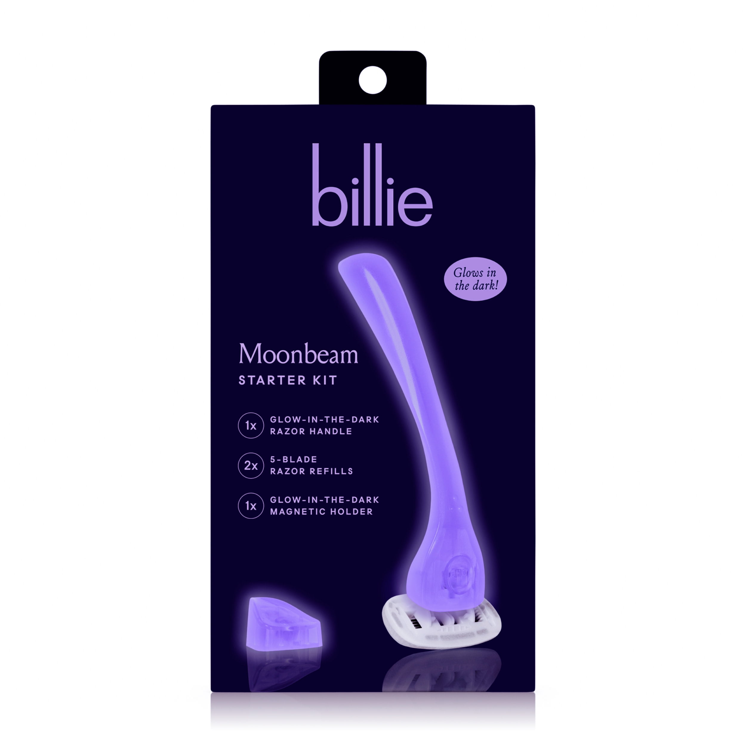 Billie Women’s Razor Kit - 1 Handle + 2 x 5-Blade Refills + Magnetic ...