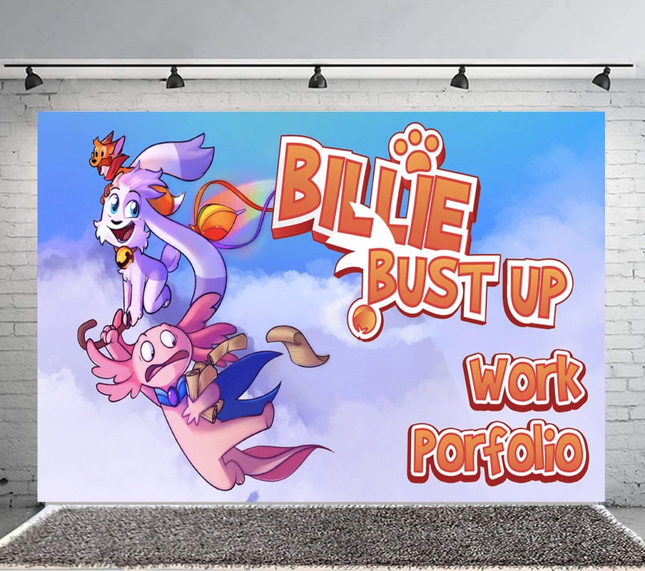 Billie bust Up Backdrop Banner Party Supplies Poster Movie Theme ...