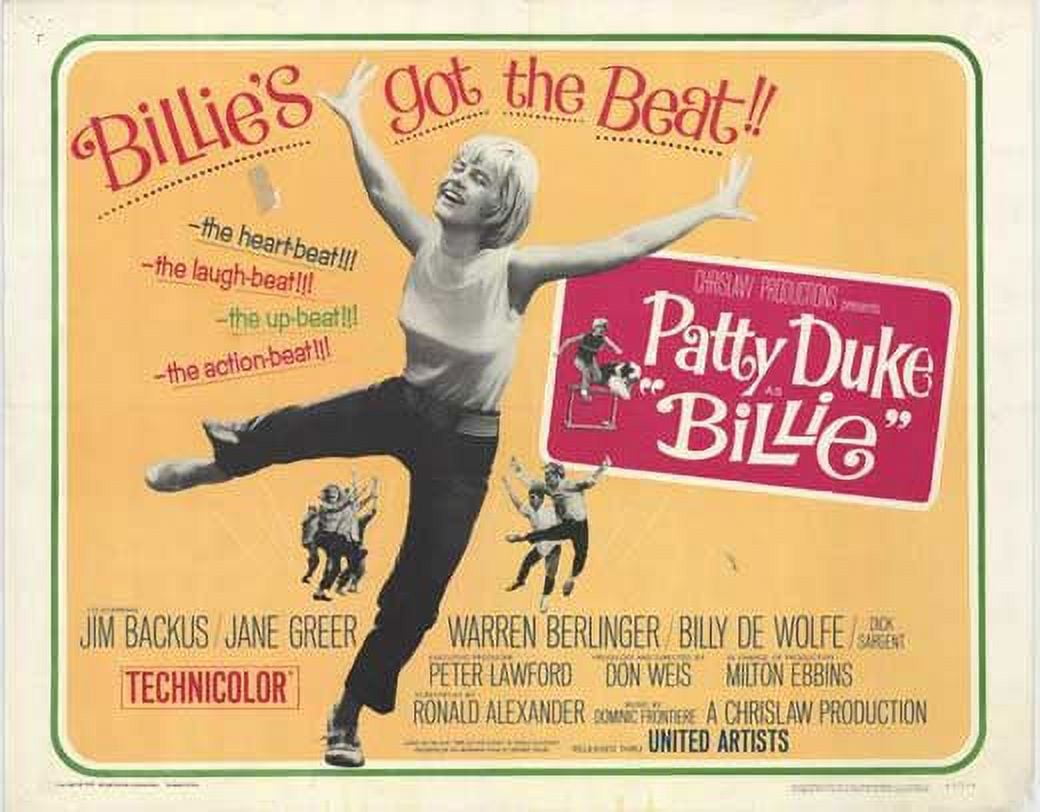 Billie - movie POSTER (Style A) (11" x 14") (1965) - Walmart.com