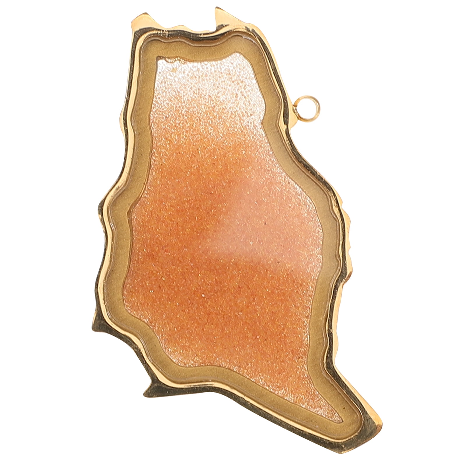 Billion Moving Sand Tag Vintage Jewelry Flags Charm Necklace Golden ...