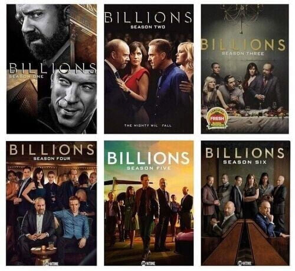 Billions Complete Series Seasons 1-6 Show Box Sets (DVD) - Walmart.com