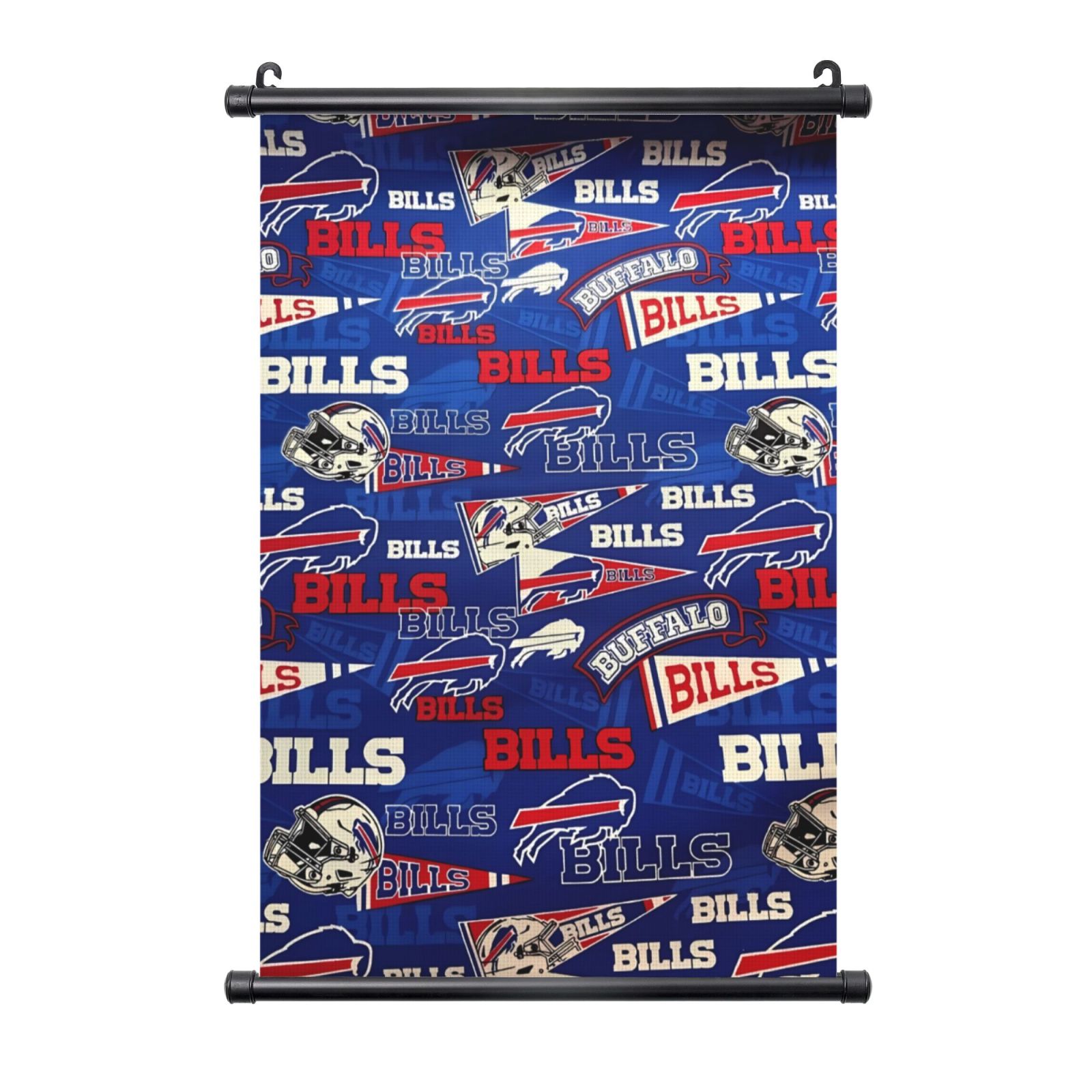 Bills Black Plastic Shaft Hanging Poster PVC Black Axis Hanging ...