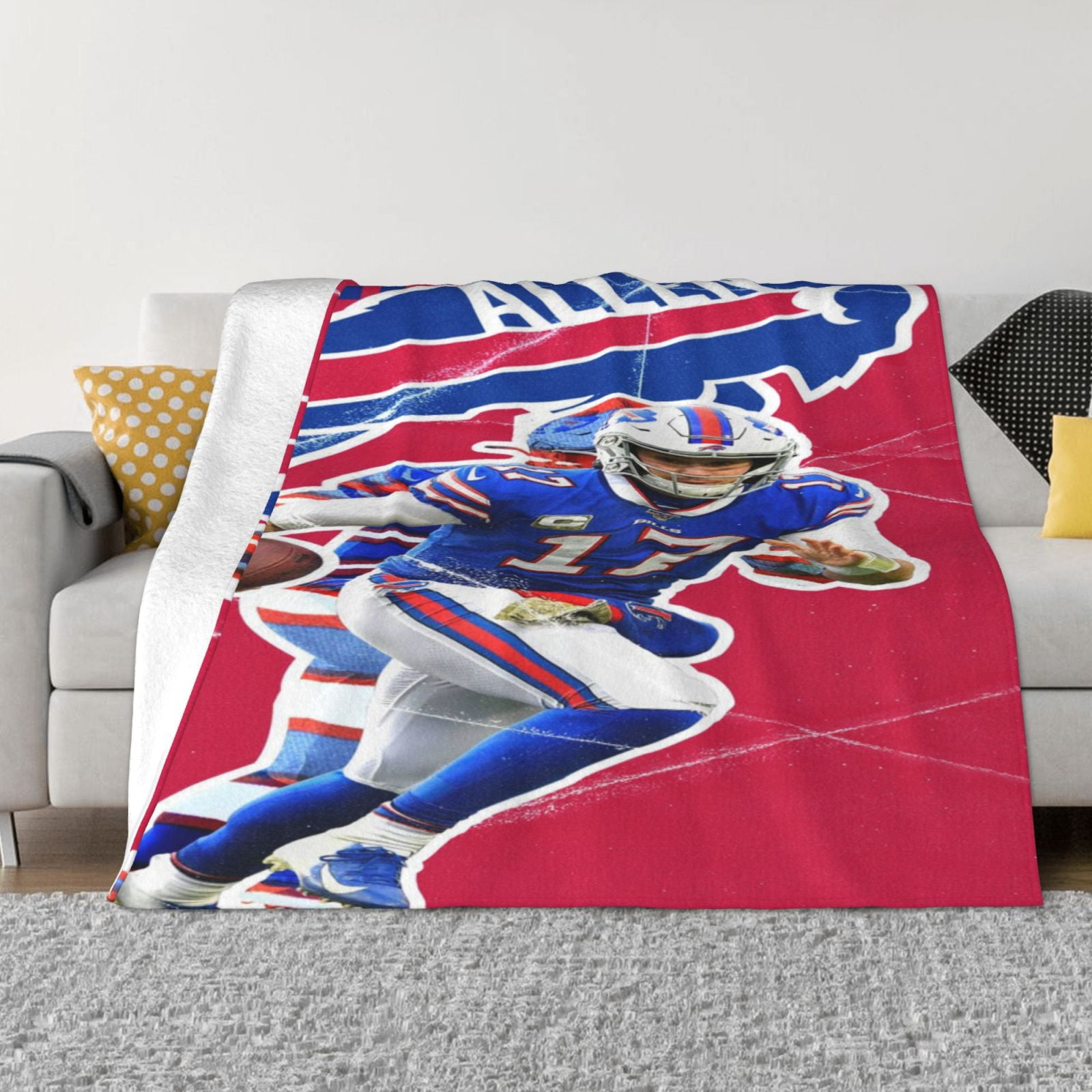 Bills Blanket Team Custom 30" x 40", 40" x 50", 50" x 60", 60" x 80 ...