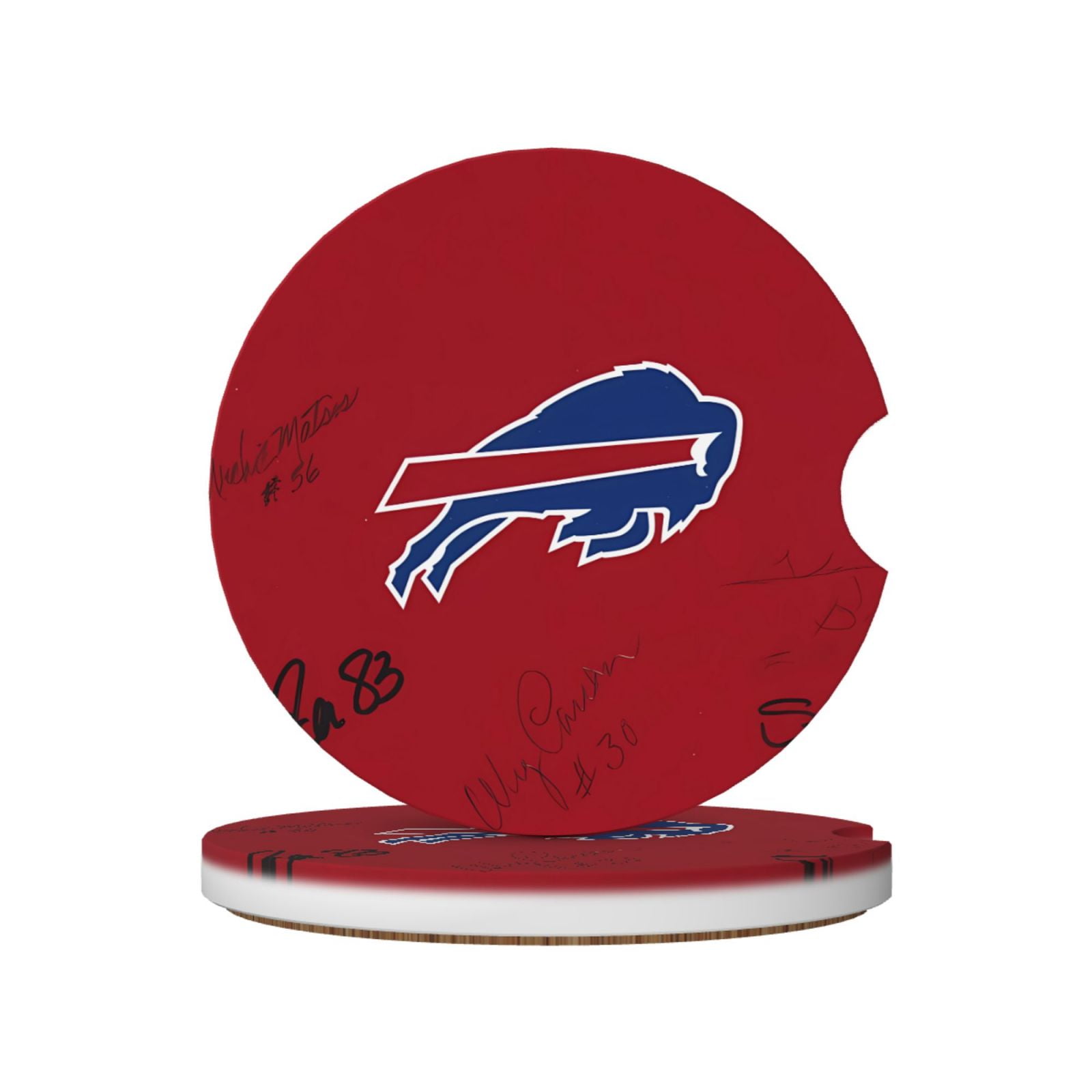 Bills Ceramic Car Coasters 2 Pcs Cup Holder Absorbent Ceramic Cup ...