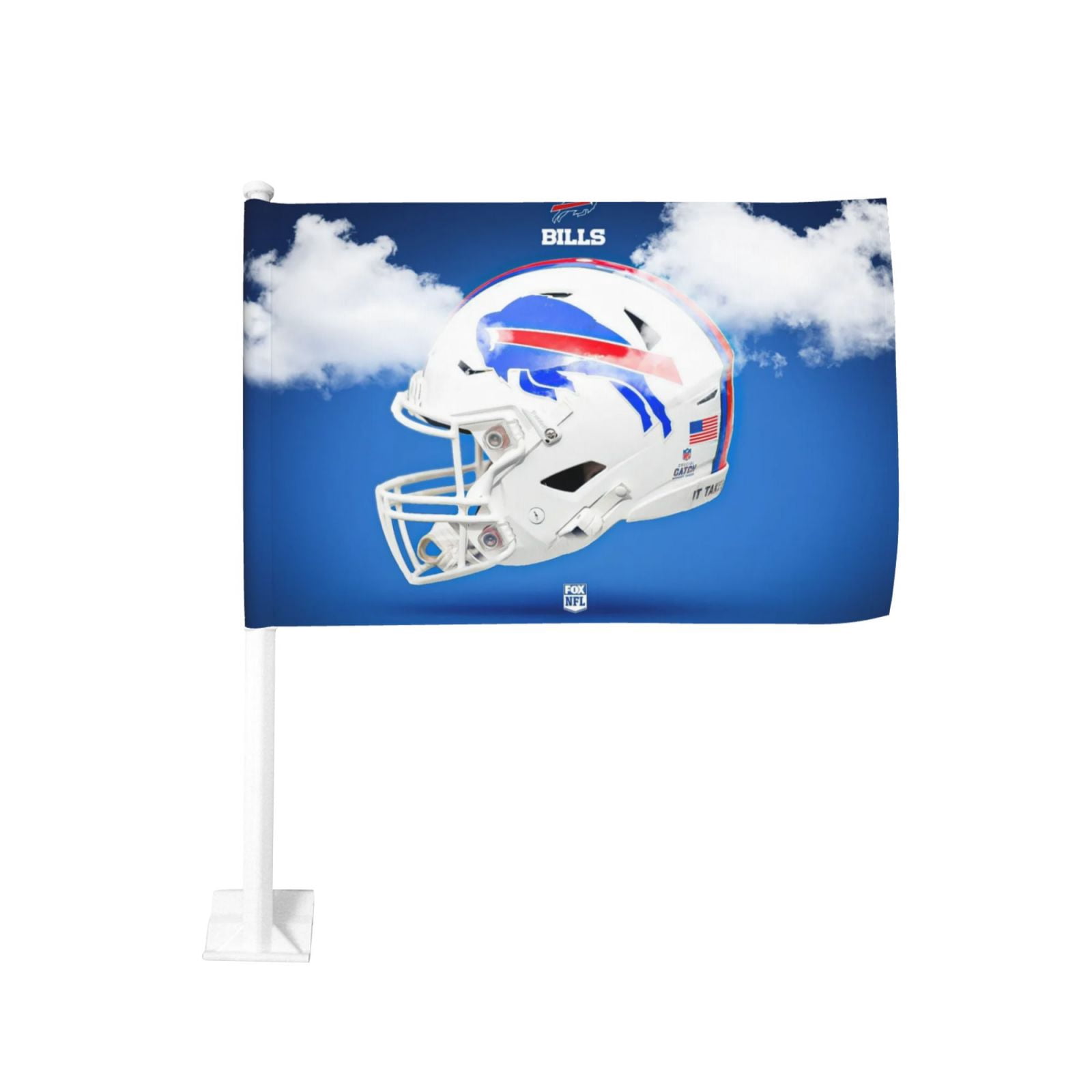 Bills Football Football team custom double-sided printed car flag, car ...