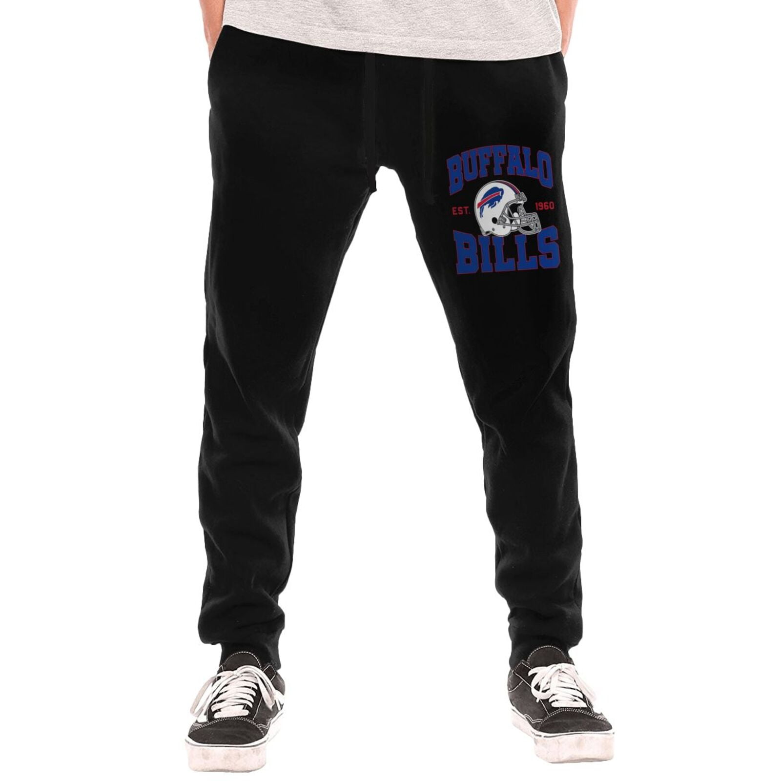 Bills Football Football team men's long sweatpants boys' pure cotton ...