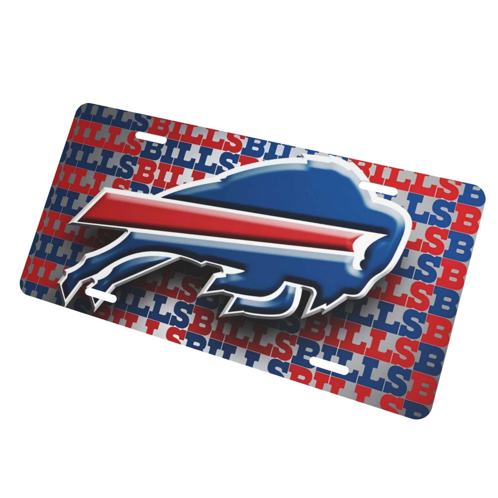 Bills Football Team Car Personalized License Plate 6 x 12 Inch Aluminum ...