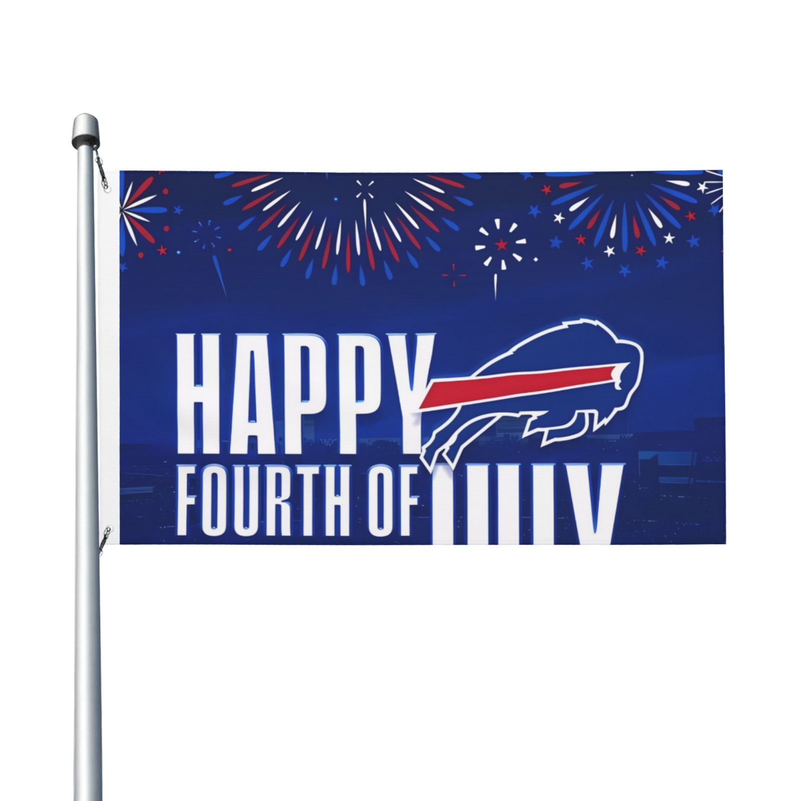 Bills Football Team Double Sided Support Flag, Outdoor Decorative Flag ...