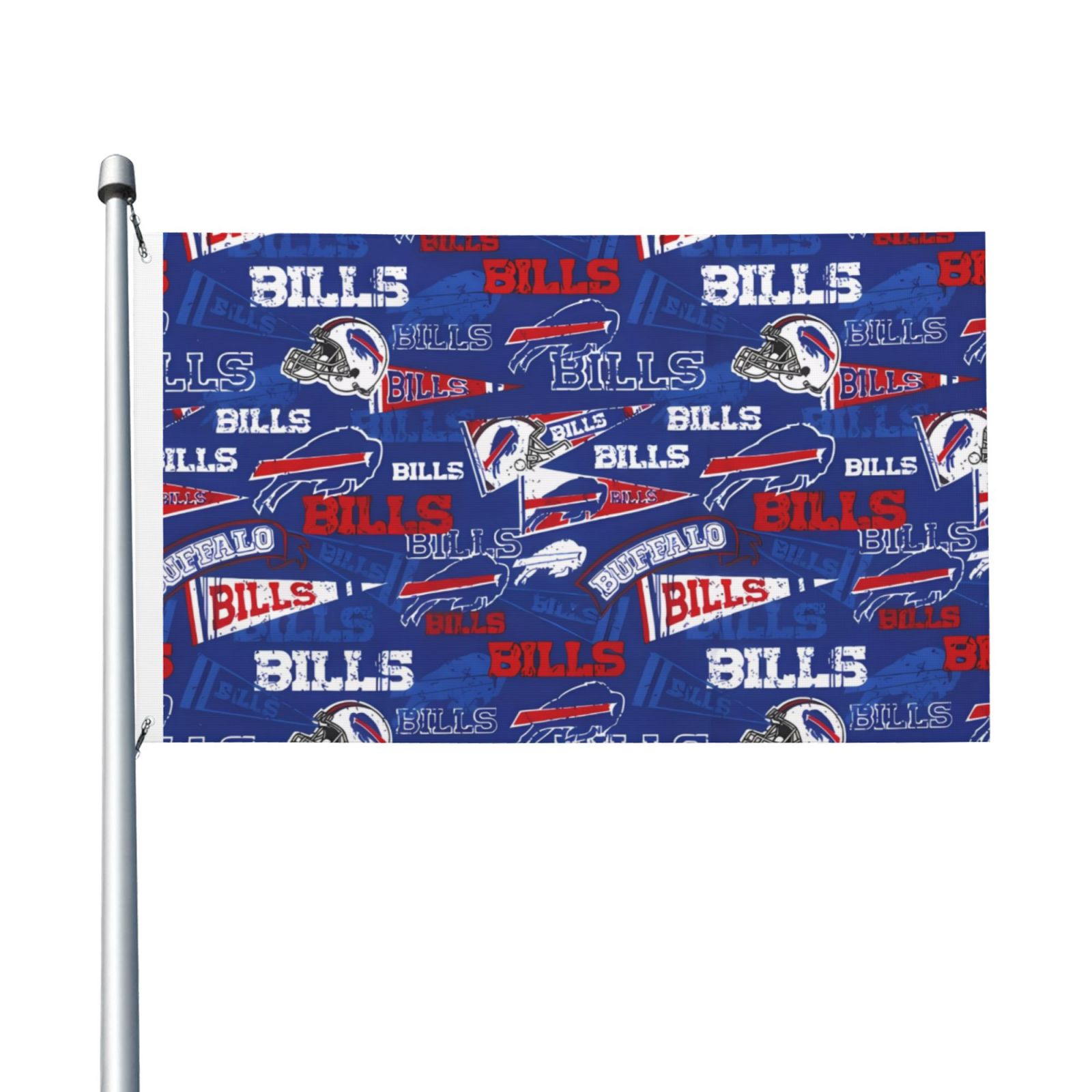 Bills Football Team Double Sided Support Flag, Outdoor Decorative Flag ...