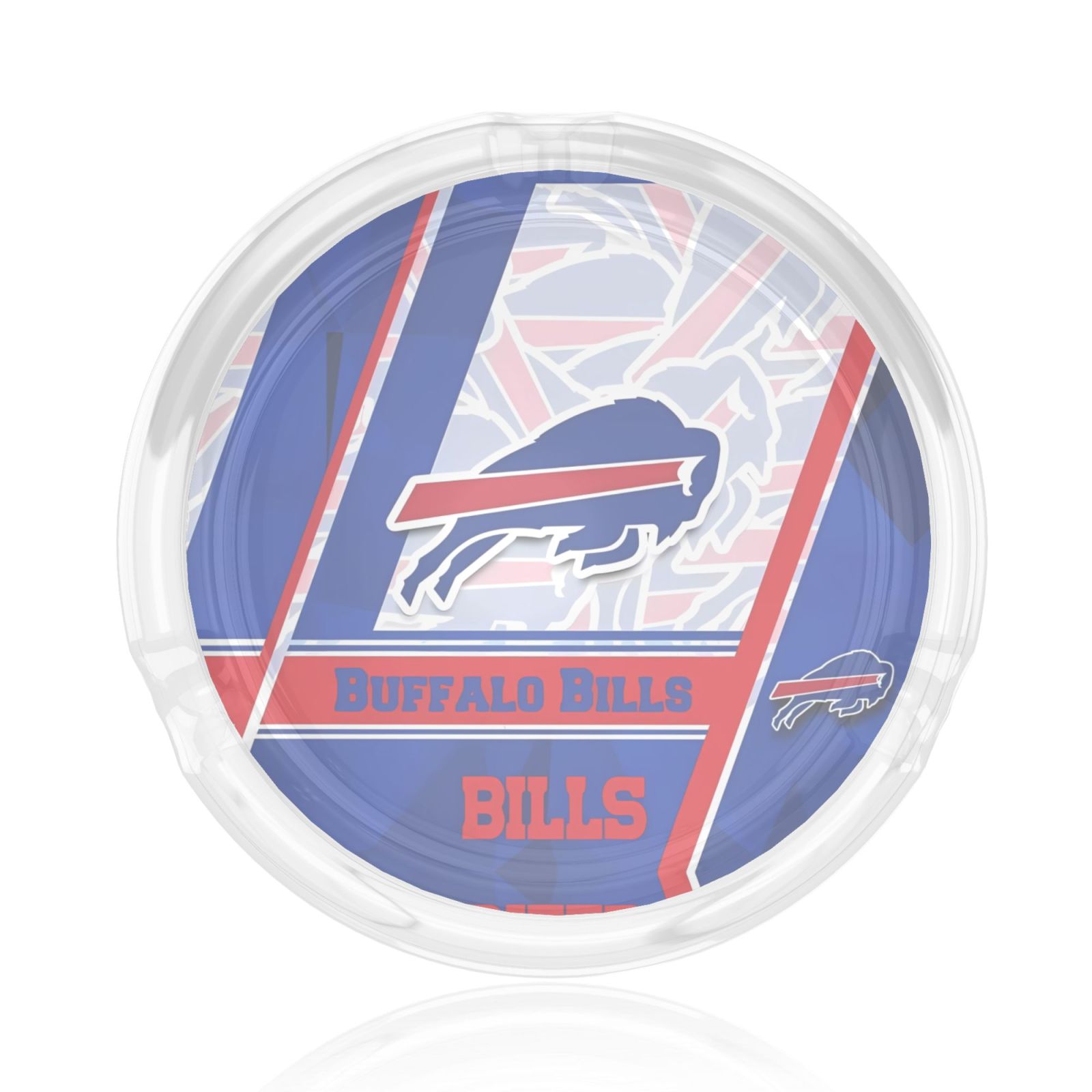 Bills Football Team Glass Ashtray (for Cigarettes), Crystal Cigar ...