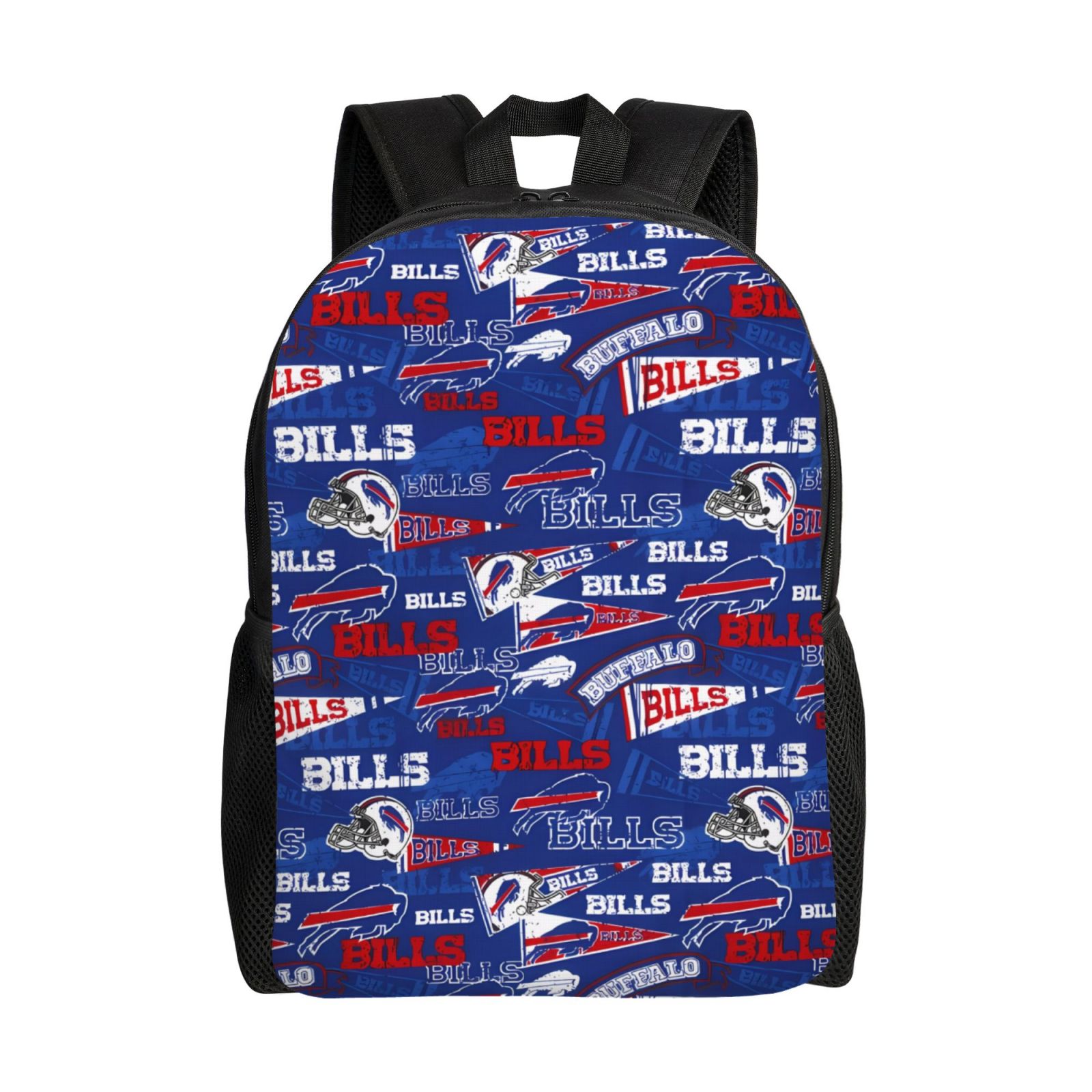 Bills Football Team Large Capacity Backpack Widened Breathable Shoulder ...